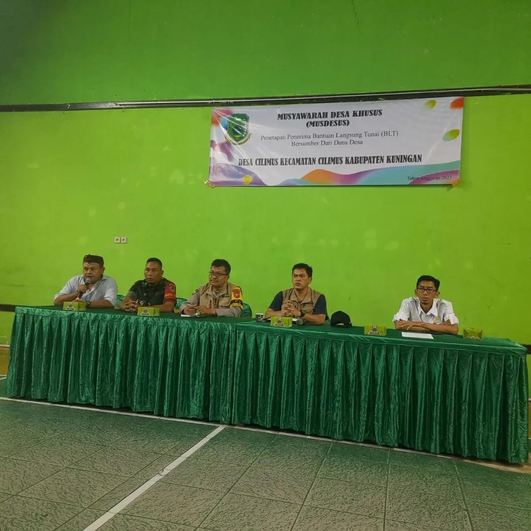 Musdesus BLT DD Tahun 2023 | Desa Cilimus, Kecamatan Cilimus, Kabupaten ... Musdesus BLT DD Tahun 2023 | Desa Cilimus, Kecamatan Cilimus, Kabupaten ...